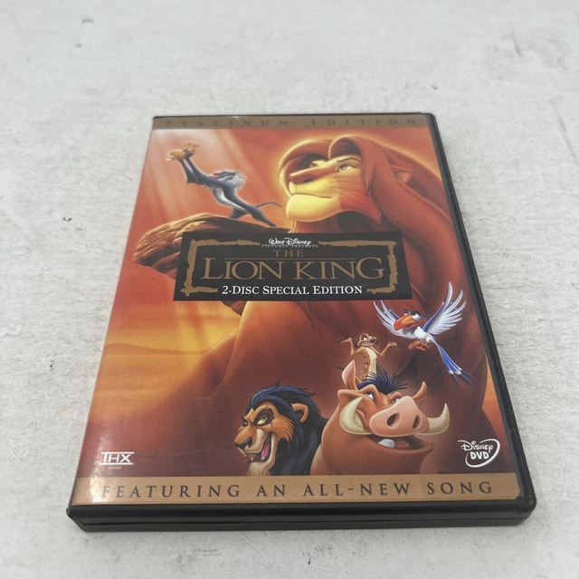 THE LION KING (Two-Disc Platinum Edition) DVD By Matthew Broderick $13. ...