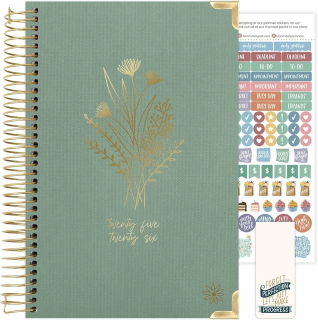 HARDCOVER 2025-2026 ACADEMIC Year Planner (July 2025 - July 2026) - A5 ...