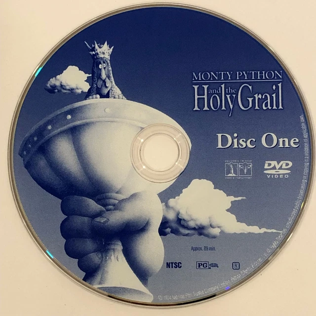 MONTY PYTHON AND The Holy Grail Disc One DVD NTSC PG Movie 1975 Film ...