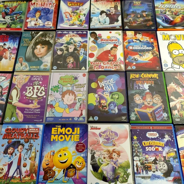 20 CHILDREN'S DVD Bundle Family Kids Job Lot Disney DreamWorks pixar ...