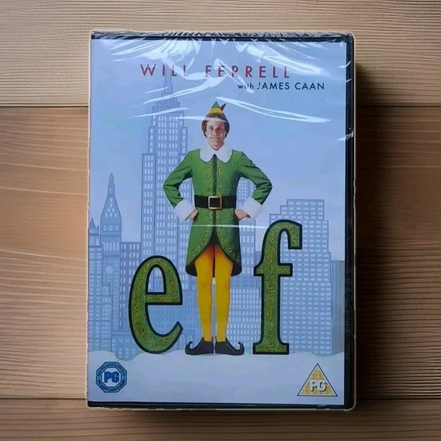 ELF DVD - Will Ferrell 2003 Christmas Comedy Adventure Film - New ...