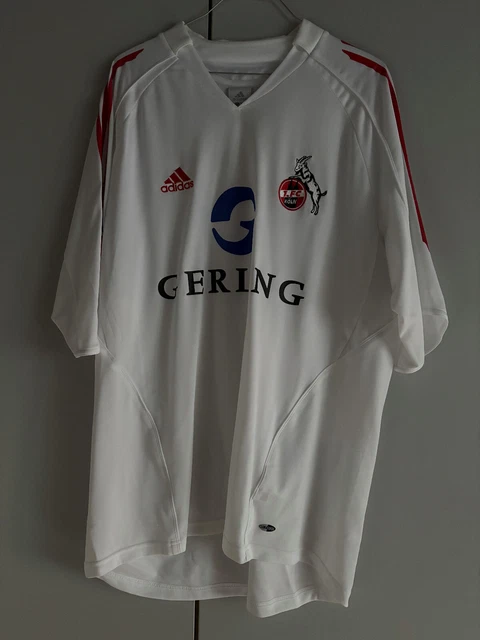 ORIGINAL ADIDAS MATCHWORN SPIELERTRIKOT 1. FC KÖLN 7 STREIT Trikot ...