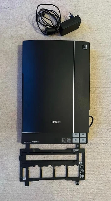 EPSON PERFECTION V370 foto A4 diapositiva libro negativo scanner letto ...