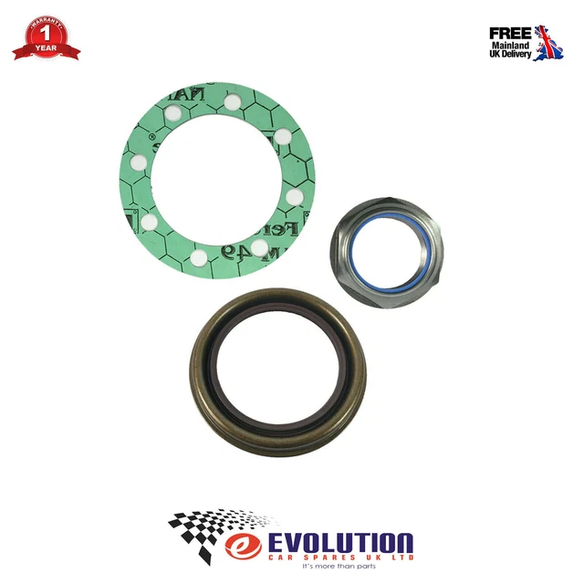 REAR AXLE HALF Shaft Gasket Hub Seal Nut Fits Ford Transit MK7 06 to 13 ...