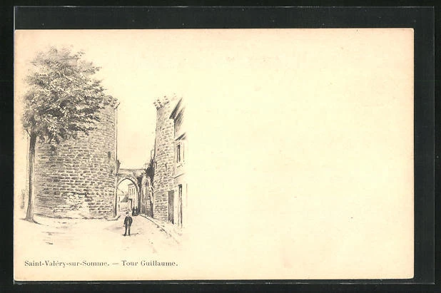 CPA SAINT-VALERY-SUR-SOMME, TOUR Guillaume EUR 3,00 - PicClick FR