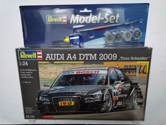 AUDI A4 DTM 2009 Timo Scheider Model-Set Revell 07176 1:24 neu EUR 57 ...