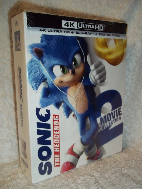 SONIC THE HEDGEHOG 2-Movie Collection (4K/Blu-ray, 2022 STEELBOOK) NE Jim Carrey £53.95 ...