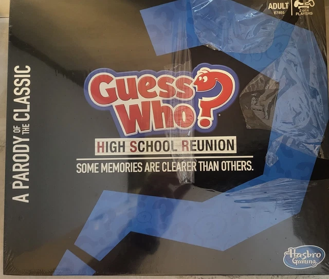 HASBRO GUESS WHO? High School Reunion A Parody Of The Classic. New $6. ...