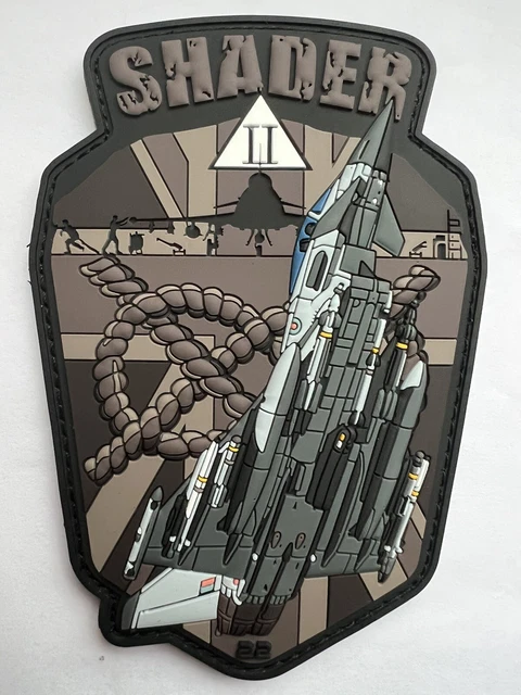 II(AC) SQN RAF Typhoon Op SHADER PVC Patch. EUR 17,78 - PicClick DE