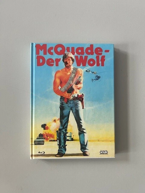 MEDIABOOK MCQUADE - DER WOLF Cover A David Carradine CHUCK NORRIS BLU ...