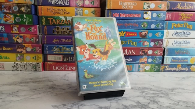 THE FOX AND The Hound VHS Video Walt Disney Classic Physical Media Tape ...