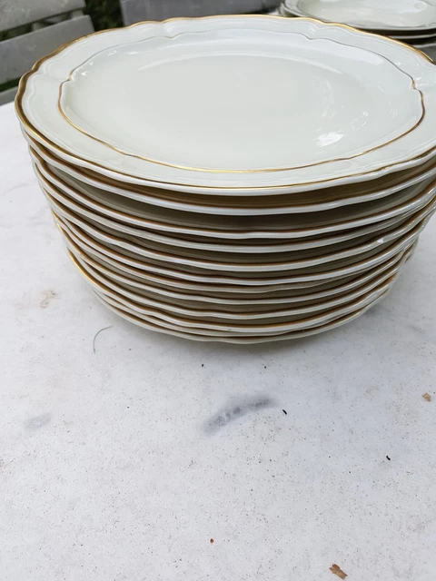 LOT DE 12 Assiettes Louis 15 Bernardeau Assiettes A Gateaux Ou Dessert ...