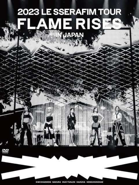 2023 LE SSERAFIM Tour `Flame Rises` In Japan (DVD) Le Sserafim EUR 103 ...