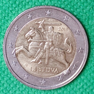 PIECE 2 EUROS Lituanie Lietuva 2015 EUR 10,00 - PicClick FR