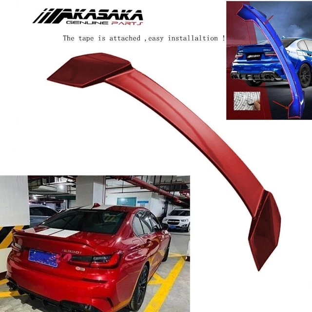 RED REAR SPOILER Trim For 2019-2021 BMW G20 325Li 330i M340i M Sport ...