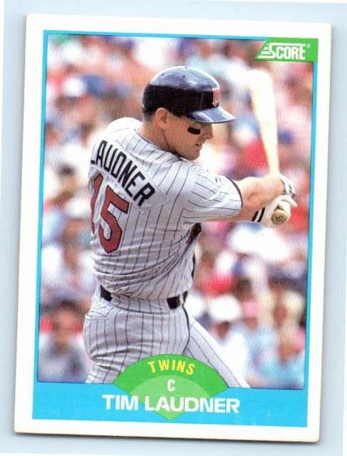 1989 SCORE TIM Laudner Minnesota Twins #134 EUR 1,43 - PicClick FR