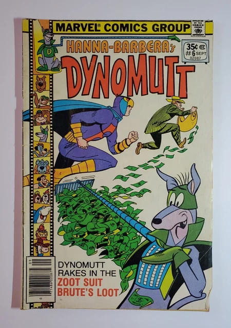 DYNOMUTT COMIC ISSUE 6 Marvel Comics Hanna Barbera 1978 EUR 14,17 ...