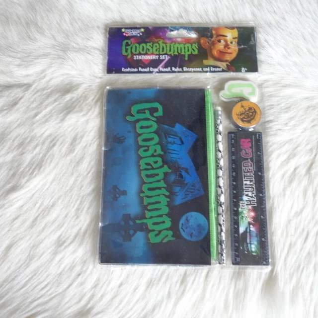 RL STINE GOOSEBUMPS Pencil Case Goosebumps Lot Goosebumps Ruler Horror ...
