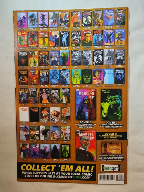 MARK SPEARS THE Monster And The Wolf Blind Bag Cover A10 £3.72 ...