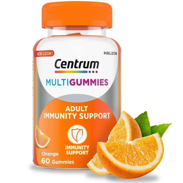 CENTRUM MULTIGUMMIES IMMUNITY Support, Gummy Multivitamins for Adults ...