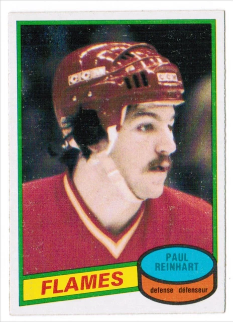 1980-81 O-PEE-CHEE PAUL Reinhart recrue Calgary Flames #157 EUR 1,12 ...