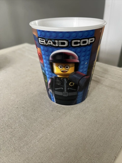 THE LEGO MOVIE 3D Cup McDonald's Happy Meal BAD COP GOOD COP £5.50 ...