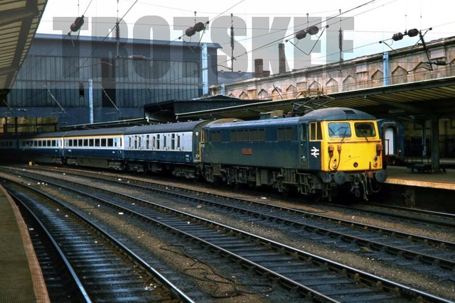 35MM SLIDE BR British Railways Electric Loco Class 87 87035 Carlisle ...