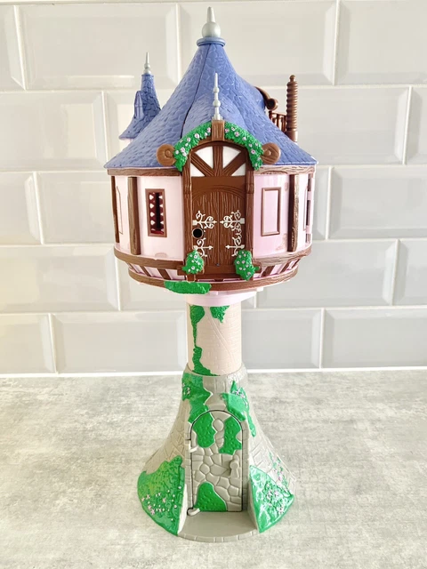 DISNEY STORE TANGLED Rapunzel Tower Princess Castle Playset Toy £13.00 ...