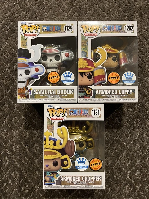 FUNKO ONE PIECE Samurai CHASE Set Luffy Brook Chopper Funko Exclusifs ...