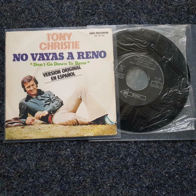 TONY CHRISTIE - No vayas a Reno/ Don't go down to Reno 7'' SUNG IN ...