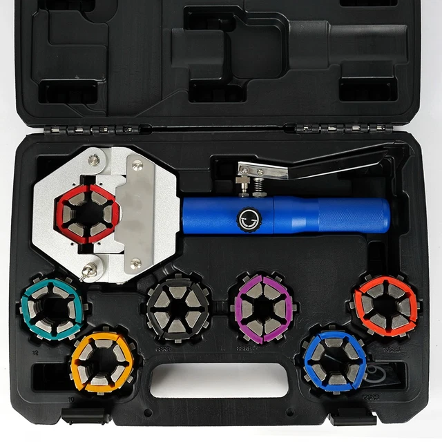 HYDRAULIC HOSE CRIMPER Hydra-Krimp 71500 Manual AC Hose Crimper Kit ...