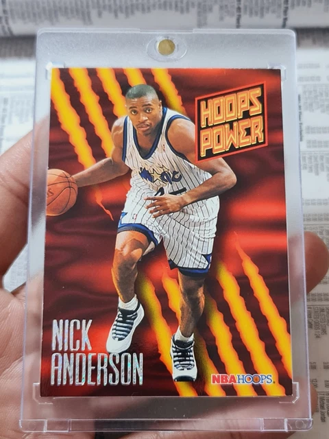 1994-95 HOOPS #PR-37 Nick Anderson Hoops Power (Stat Power Ratings) $1. ...