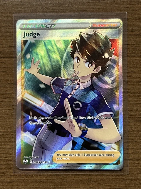 POKÉMON TCG JUDGE SWSH12: Silver Tempest Trainer Gallery TG25/TG30 Holo ...