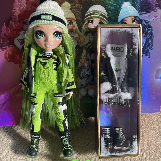 RAINBOW HIGH WINTER Break Jade Hunter Fashion Doll Opened $85.00 ...