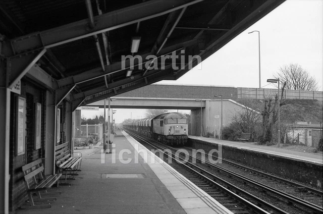 GORING BY SEA Class 56 56038 15.12.88 John Vaughan Negative RN344 £2.99 ...