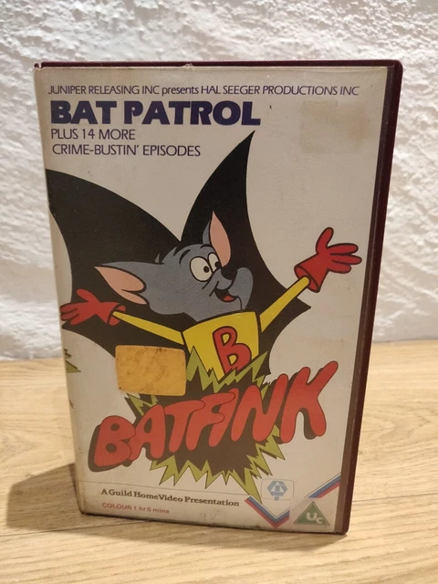 BATFINK: BAT PATROL VHS cassette video tape Cassette 2 £24.99 - PicClick UK