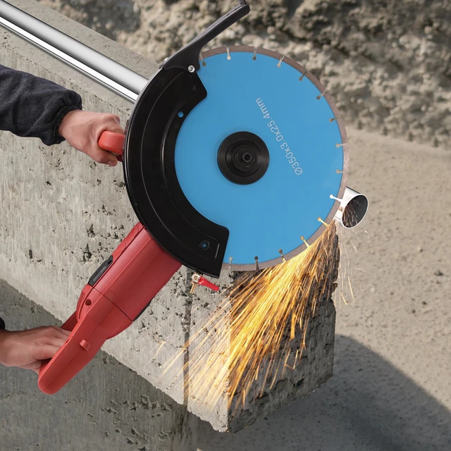 CUTTING MACHINE CIRCULAR Concrete Cut Off Saw Cutter Wet Dry Masonry ...