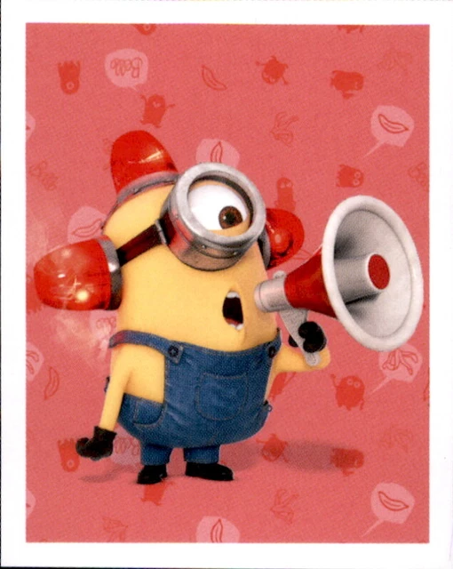 MINIONS RISE OF Gru In Search of the Mini-Boss Collectible Sticker 62 £ ...