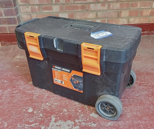 BLACK & DECKER Pull Along Trolley Tool Box Heavy Duty - #2 - Sidcup ...