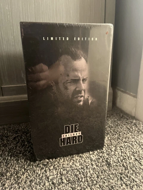 LIMITED EDITION DIE Hard Trilogy VHS Box Set Brand New & Sealed RARE ...