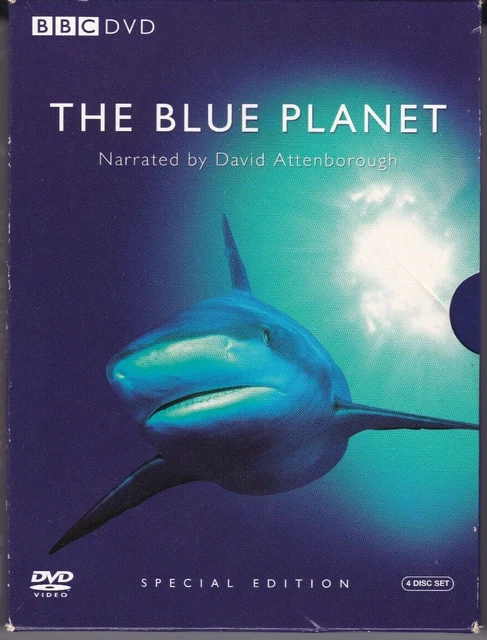 THE BLUE PLANET Narrated by David Attenborough ( 4 DVD Set ) BBC EARTH ...