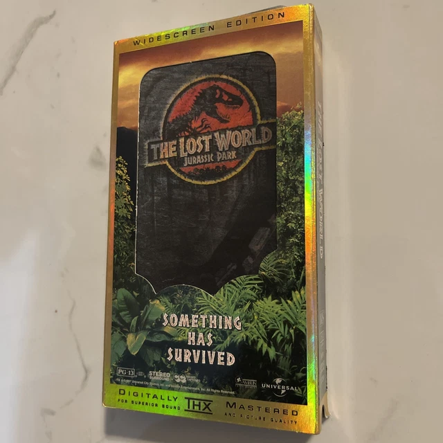 THE LOST WORLD: Jurassic Park VHS Tape 1997 With Holographic Card Classic Movie £13.54 - PicClick UK
