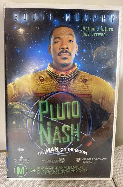 PLUTO NASH THE Man On The Moon Eddie Murphy VHS Video Village Roadshow ...