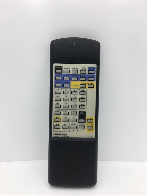 GENUINE ORIGINAL OEM Onkyo RC-427S Receiver Remote Control for TXDS484 ...