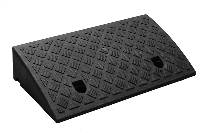 CURB RAMP PORTABLE Lightweight Heavy Duty Plastic Threshold Ramp for ...