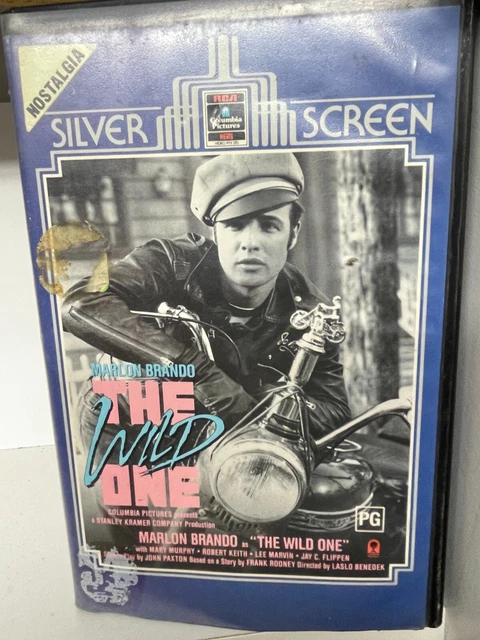 THE WILD ONE Marlon Brando VHS $10.00 - PicClick AU