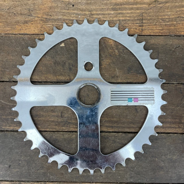 OLD SCHOOL BMX Sprocket 44 Tooth Chrome 4 Arm 44t Steel 80s 90s Fits Flight 63.99 PicClick