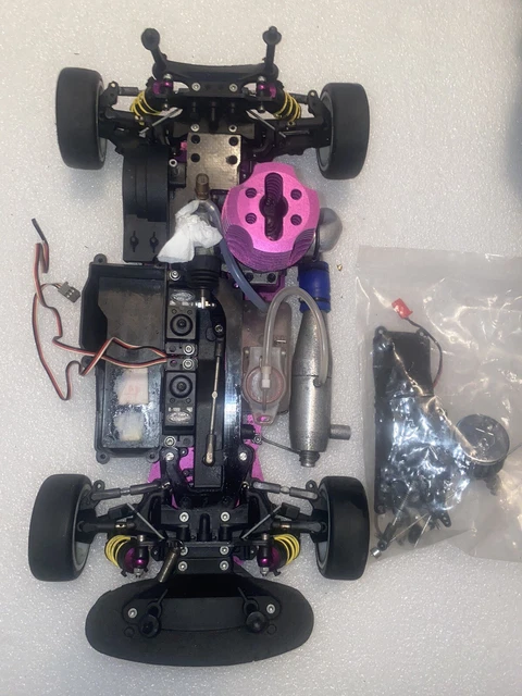 SCHUMACHER FUSION 21 Vintage RC Remote Radio Controlled Control Car ...