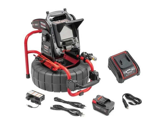 RIDGID KAMERASYSTEM SEESNAKE COMPACT 2 MONITOR CS6x VERSA ...