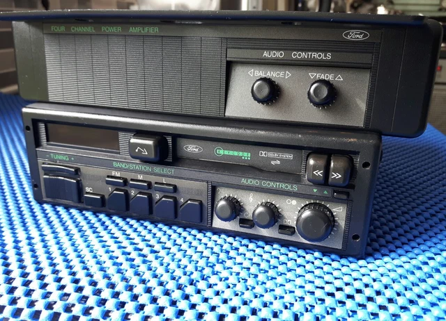 FORD SIERRA COSWORTH Radio Cassette &Amp Ghia Xr4X4 Xr3I & Connect Lead ...